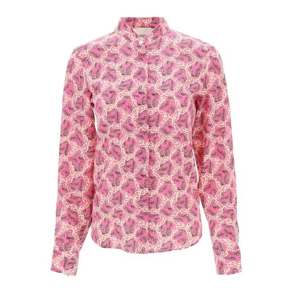 Isabel Marant | Sweaters | Isabel Marant Ilda Silk Shirt With Paisley Print | Poshmark